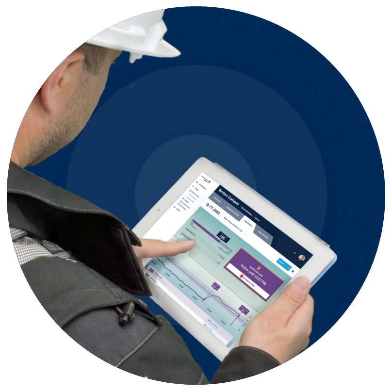 Embedded software on the heating & sanitation units allows for critical in-person control, while ...